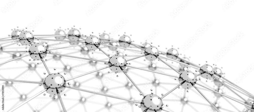 Abstract background of 3d high tech structure Stock Illustration ...