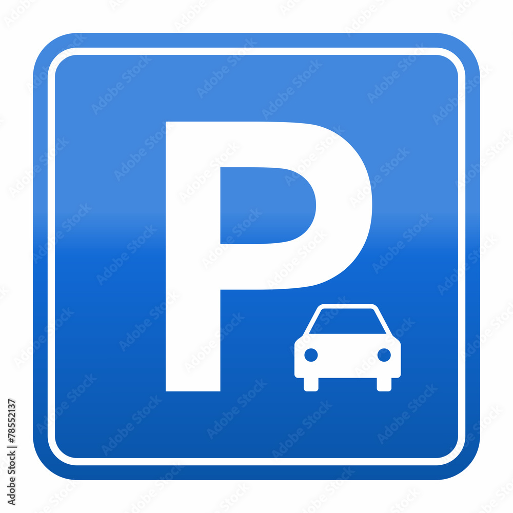 Parking sign Stock Vector | Adobe Stock