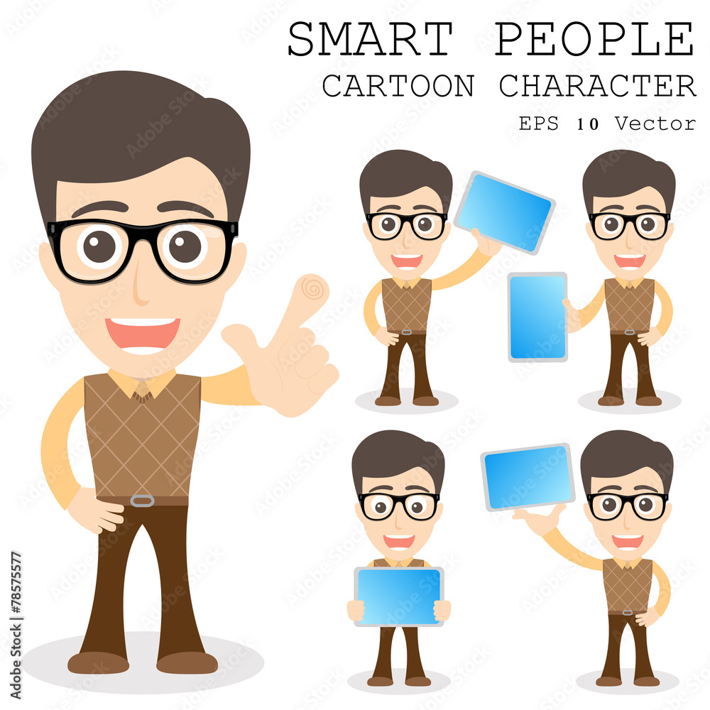 Smart Person Clip Art