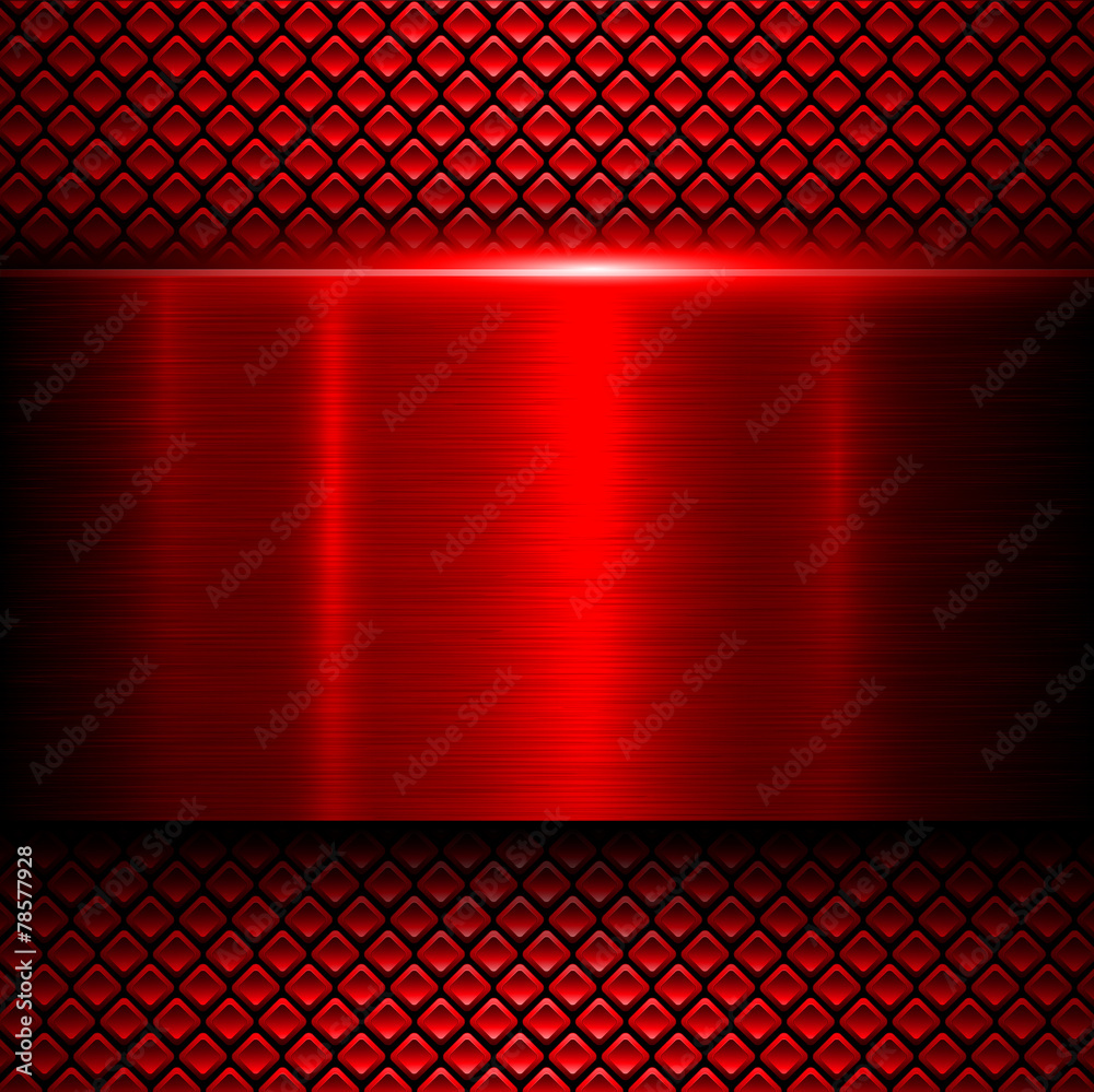 Background red metal texture Stock Vector | Adobe Stock
