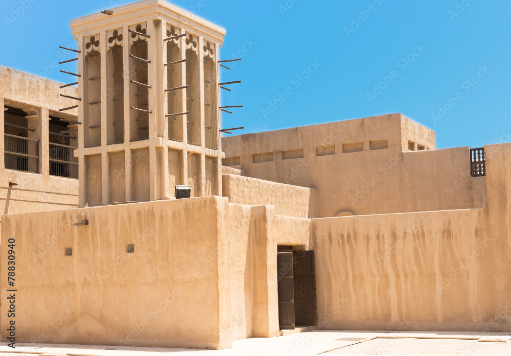 Sheikh Saeed Al-Maktoum House in Dubai, UAE Stock Photo | Adobe Stock