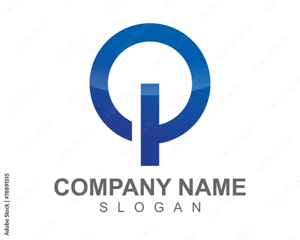 power P Stock Vector | Adobe Stock