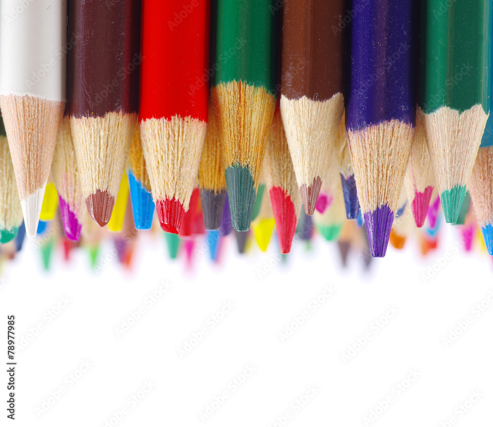 colored pencils Stock Photo | Adobe Stock