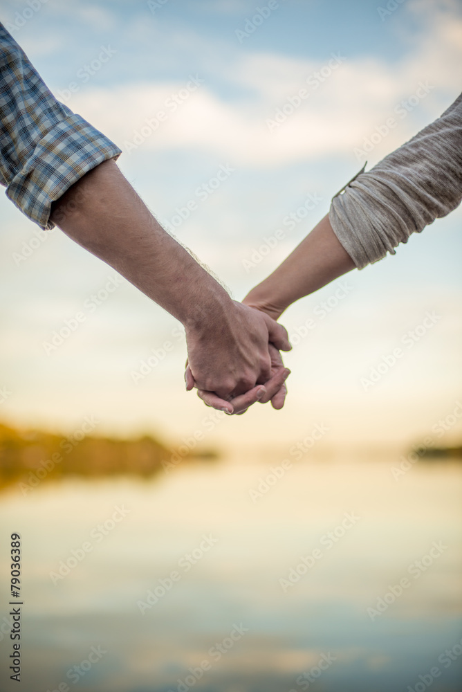 Holding Hands Stock Photo | Adobe Stock