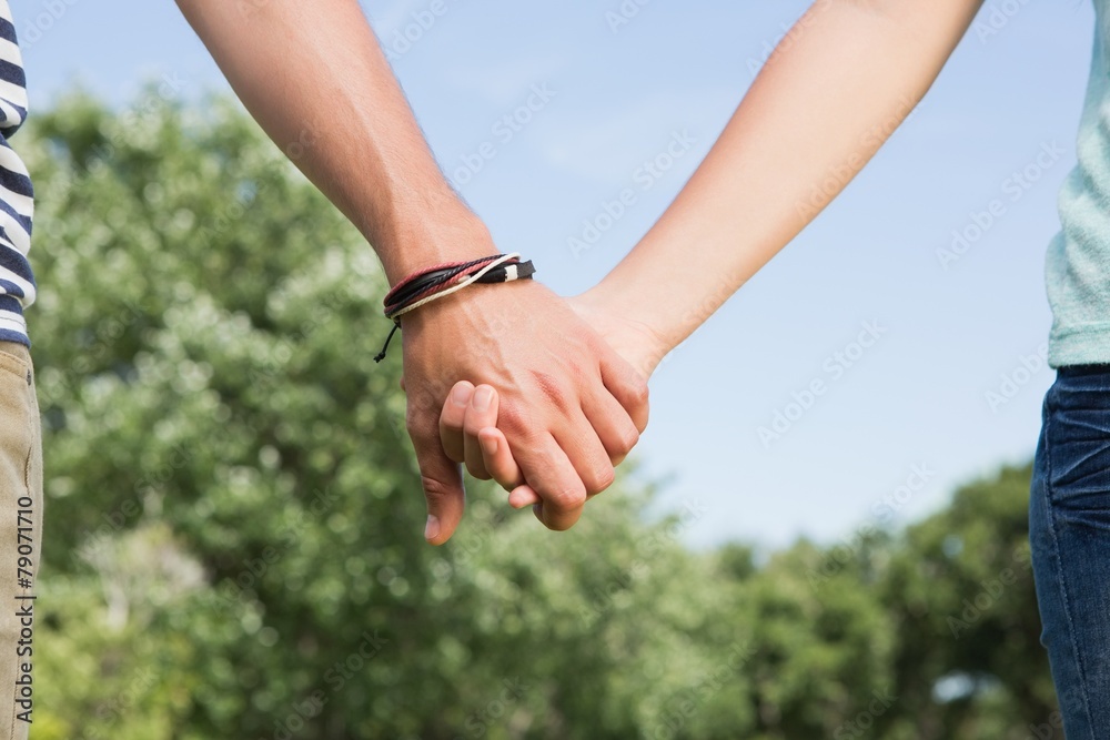 Cute Relationship Holding Hands