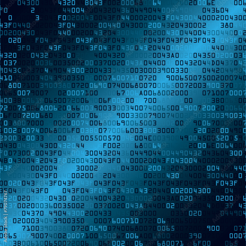 Blue security background with HEX-code Stock Vector | Adobe Stock