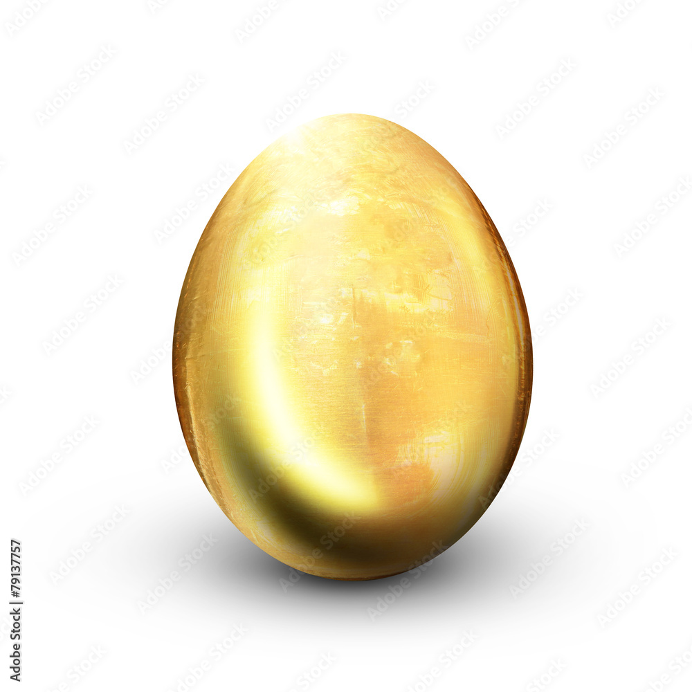 Goldenes Ei Stock-Foto | Adobe Stock