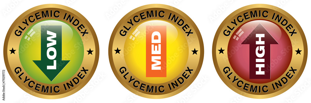 glycemic index icons Stock Vector | Adobe Stock