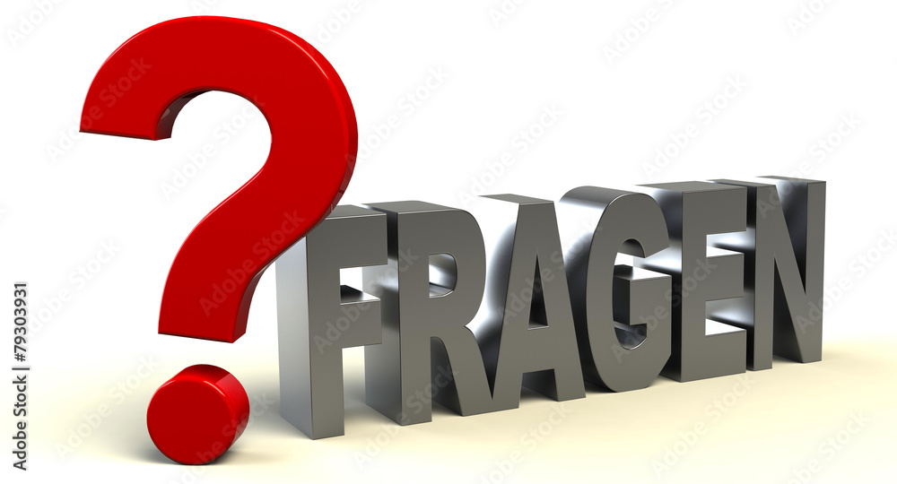 Fragen Fragezeichen Stock-Illustration | Adobe Stock