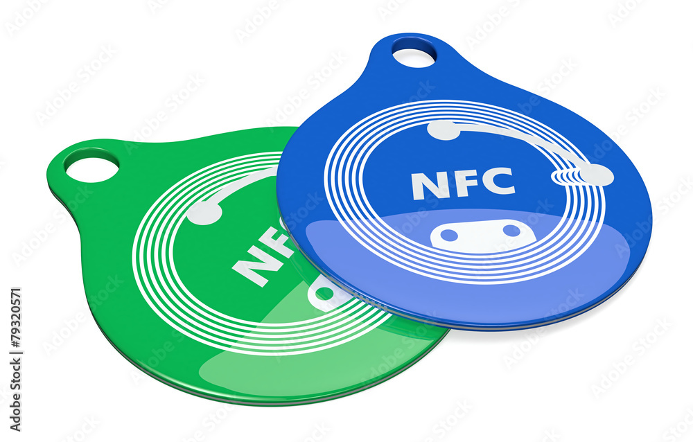nfc tags Stock Illustration | Adobe Stock