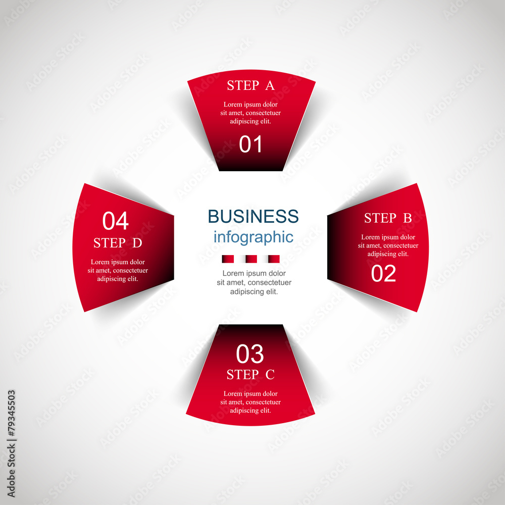 Vector infographic Stock Vector | Adobe Stock