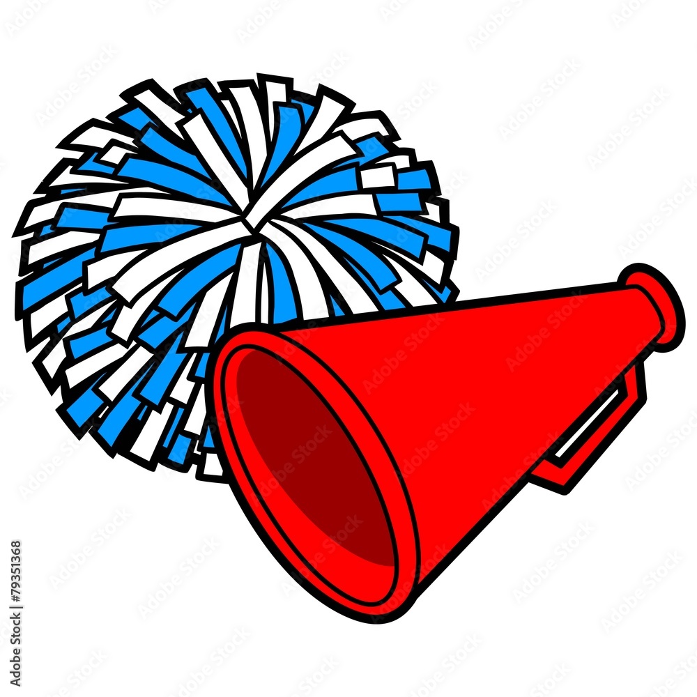 Cheerleading Icon Stock Vector | Adobe Stock