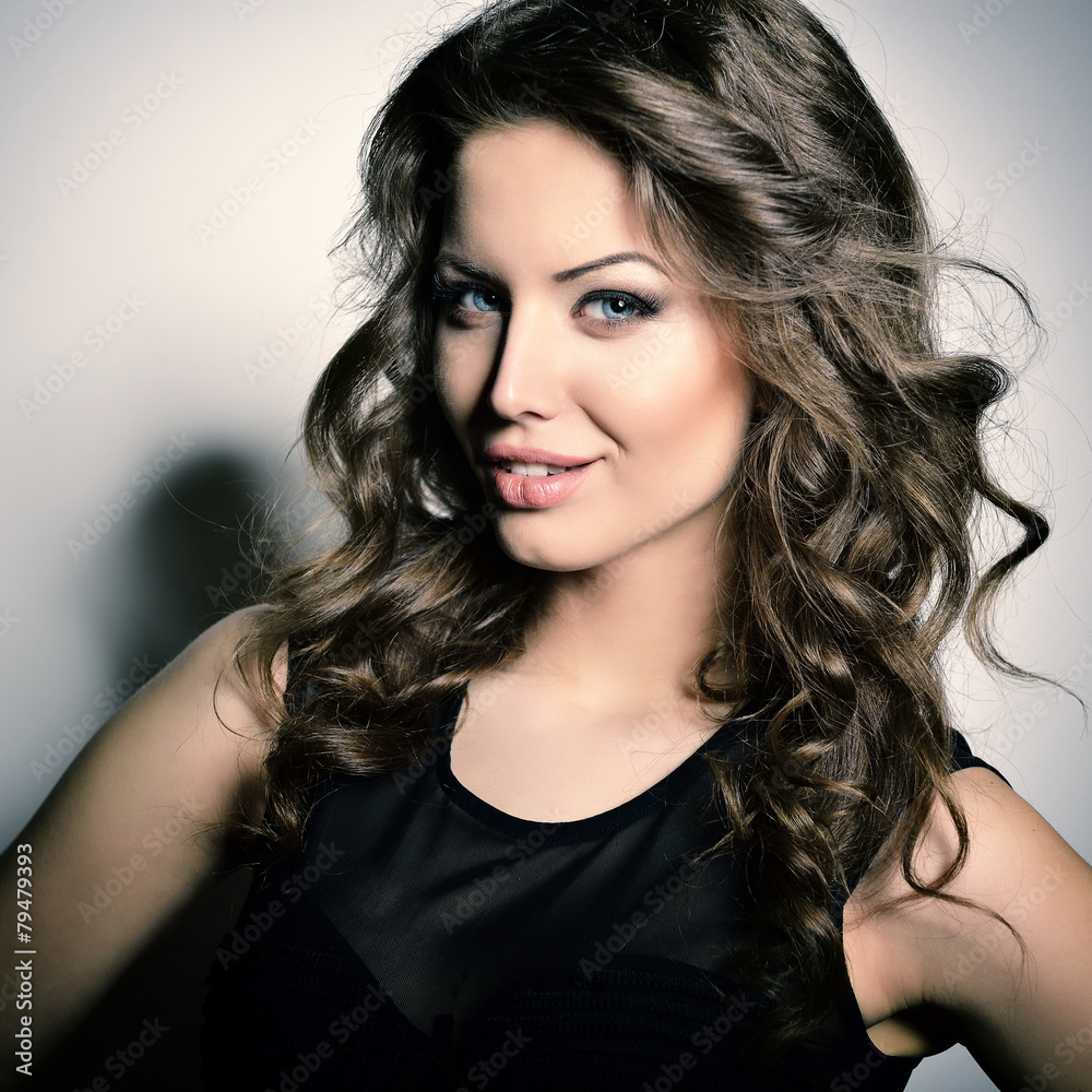 Fresh beautiful girl. Sexy woman. Fashion girl. Attractive young Stock ...