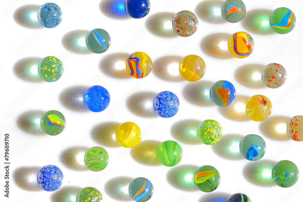 Colorful Marbles Stock Photo | Adobe Stock