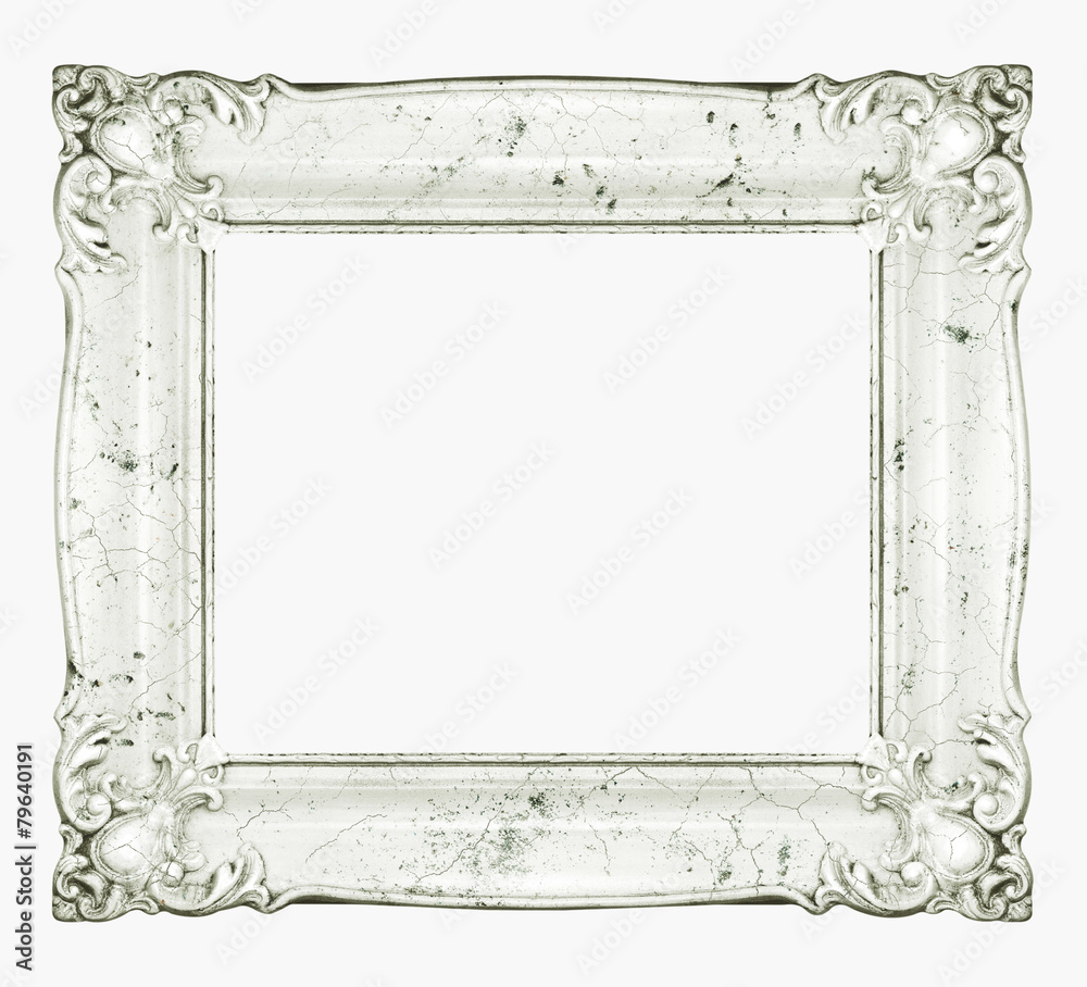 White Baroque Frames
