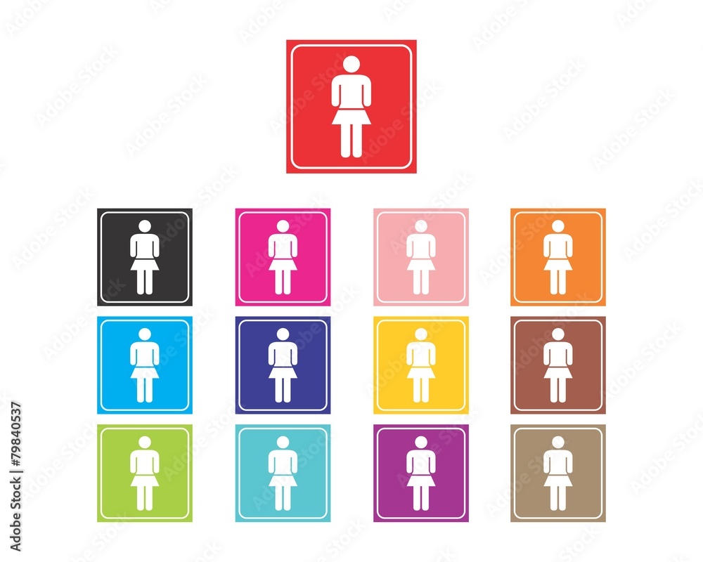 Female Sign Stock Vector | Adobe Stock