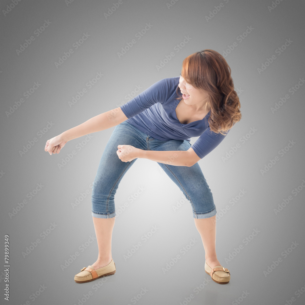 Pull pose Stock Photo | Adobe Stock