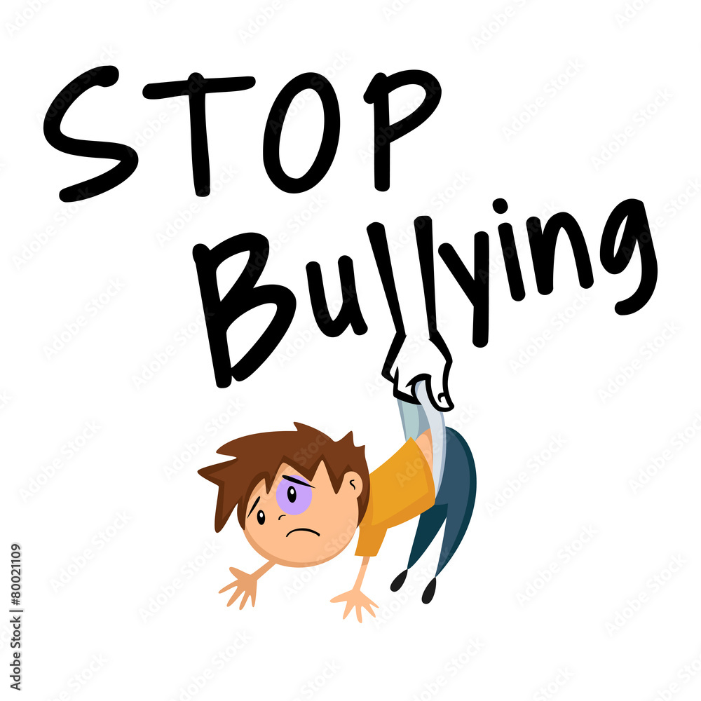 Stop bullying vector de Stock | Adobe Stock