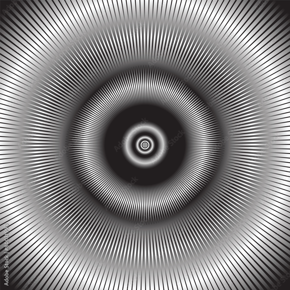 Abstract radiation. Stock Vector | Adobe Stock