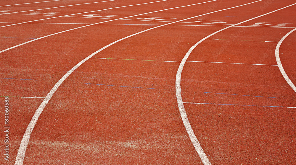 Running Race Track Wallpaper