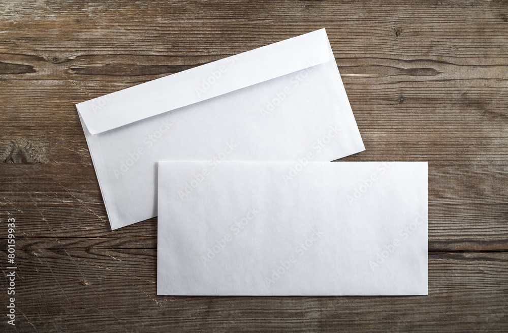 Two envelopes Stock Photo | Adobe Stock