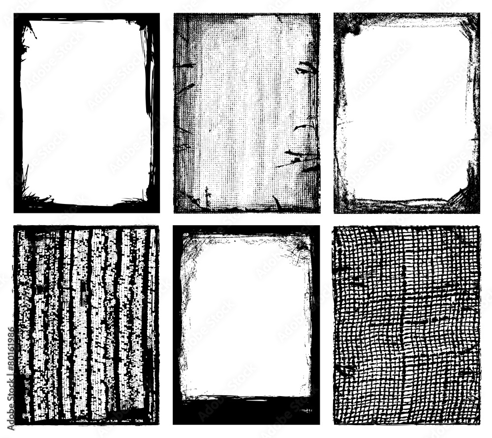 Frames and Textures Stock Vector | Adobe Stock