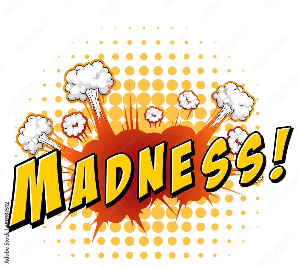 Vetor de Madness do Stock | Adobe Stock
