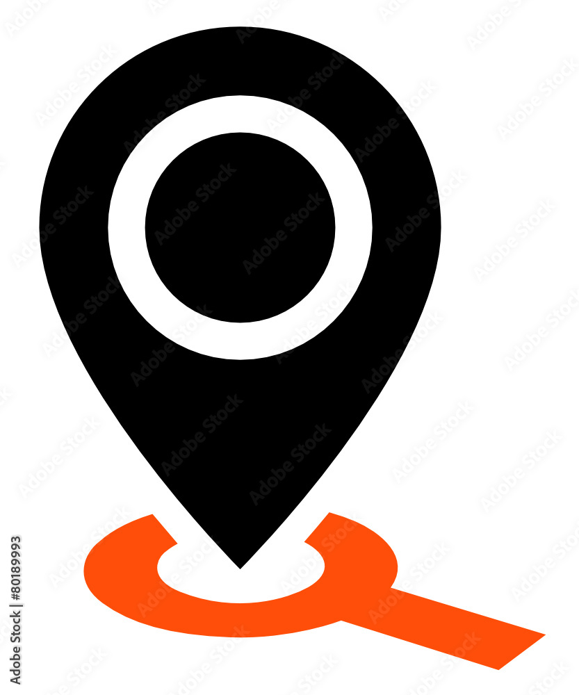 Find location icon Stock Vector | Adobe Stock