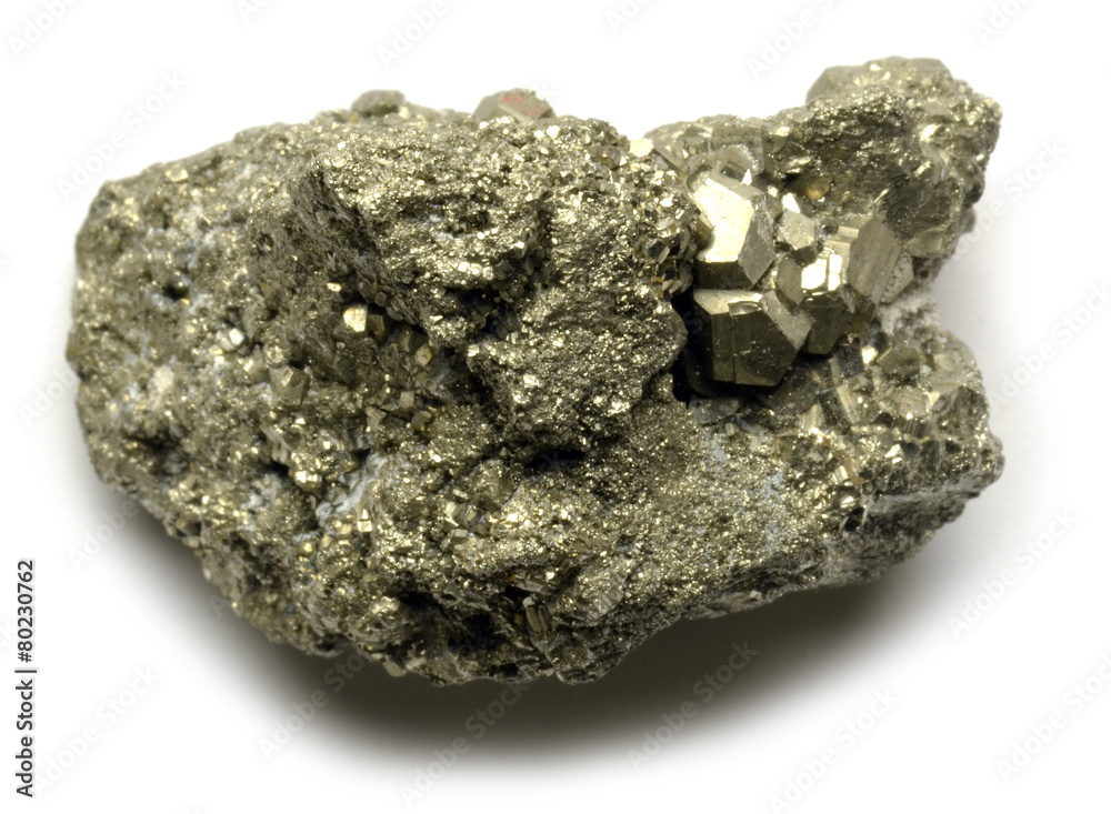 Pirita Pirite Iron pyrite Pyrit Пирит 황철석 黄鉄鉱 بيريت Stock Photo | Adobe ...