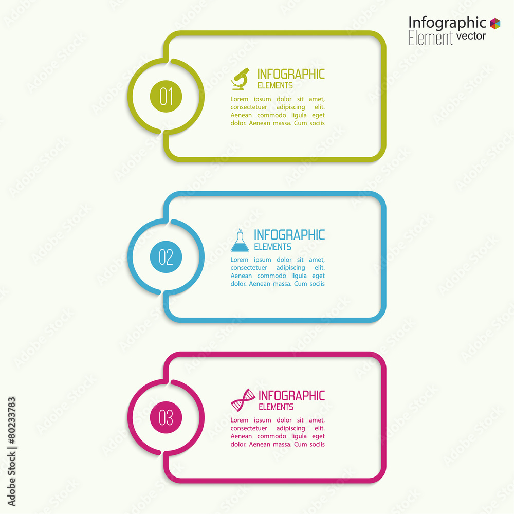 Comparative chart with templates for presentation Stock Vector | Adobe ...