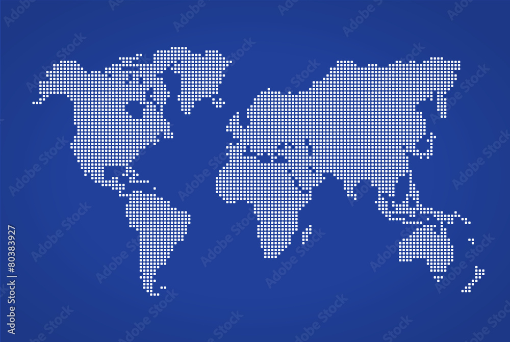 map of the world Stock Vector | Adobe Stock