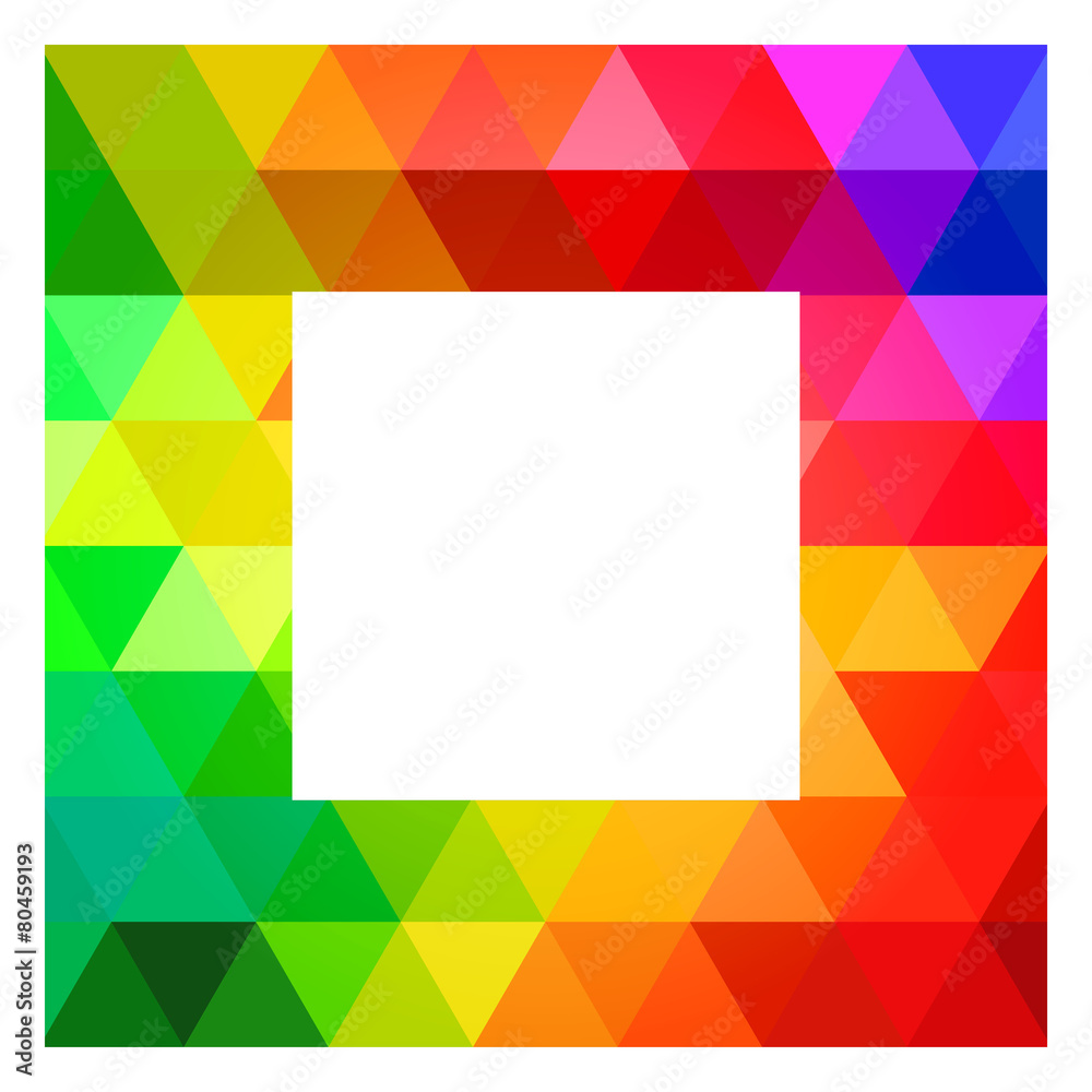 Square Color Palette Guide Spectrum Vector Stock Vector | Adobe Stock