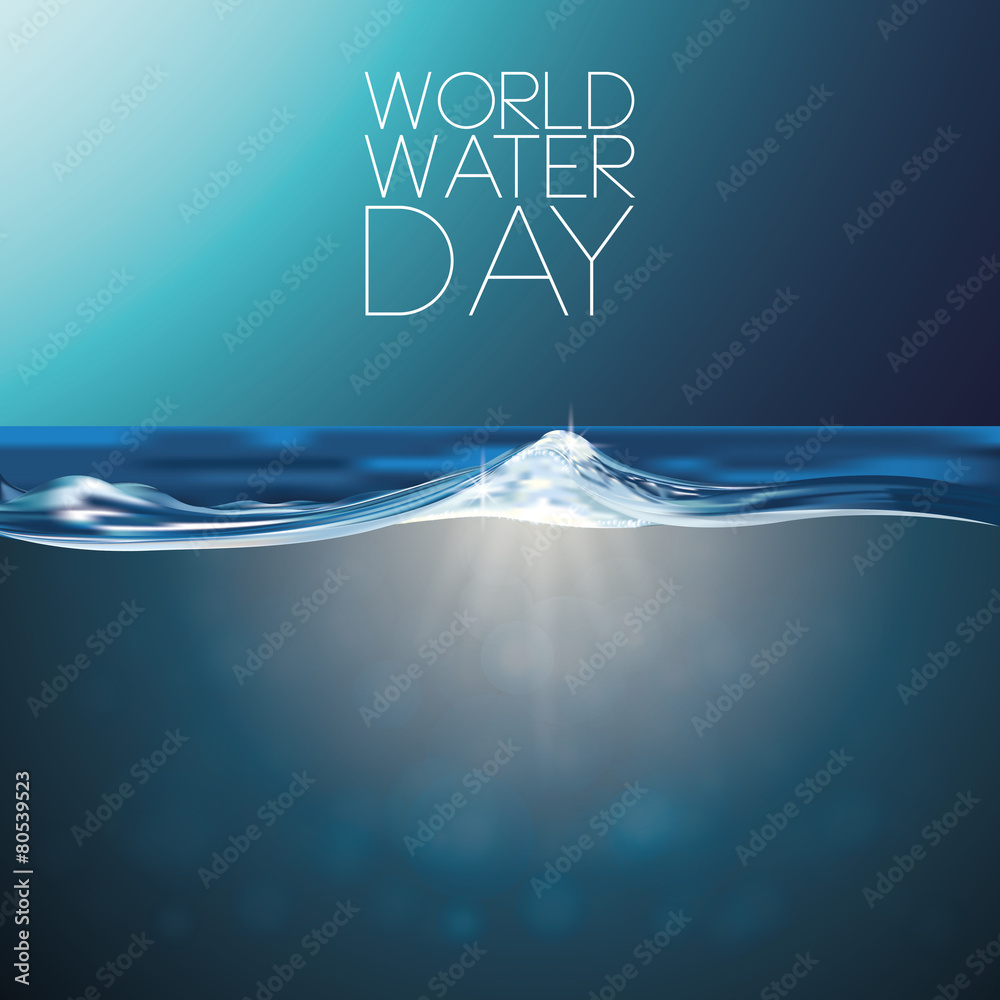 world water day Stock Vector | Adobe Stock