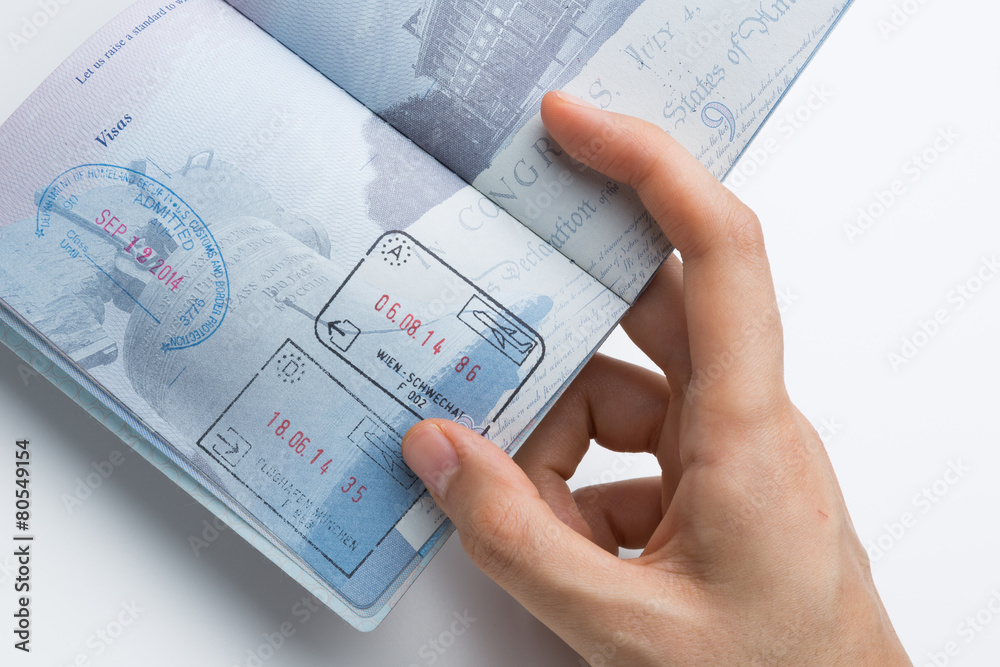 American Passport Inside