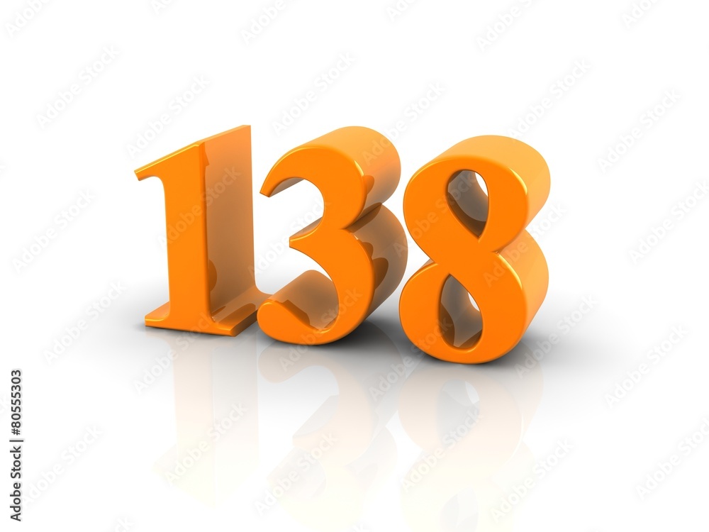 number 138 Stock Illustration | Adobe Stock