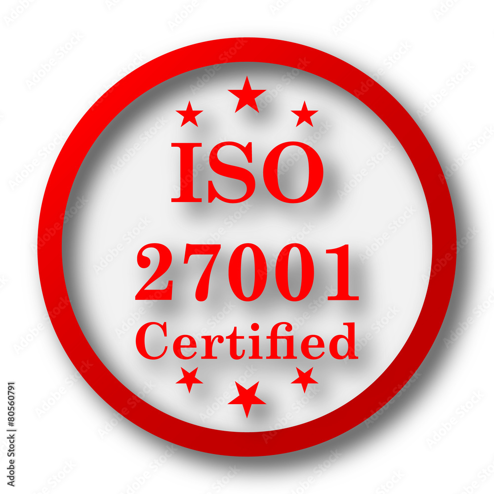 ISO 27001 icon Stock Illustration | Adobe Stock