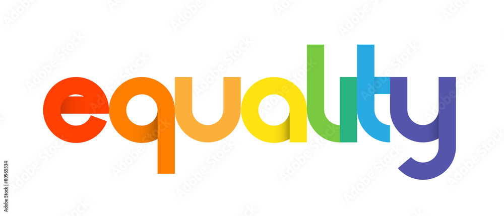 EQUALITY (statistics diversity people discrimination) Stock Vector ...