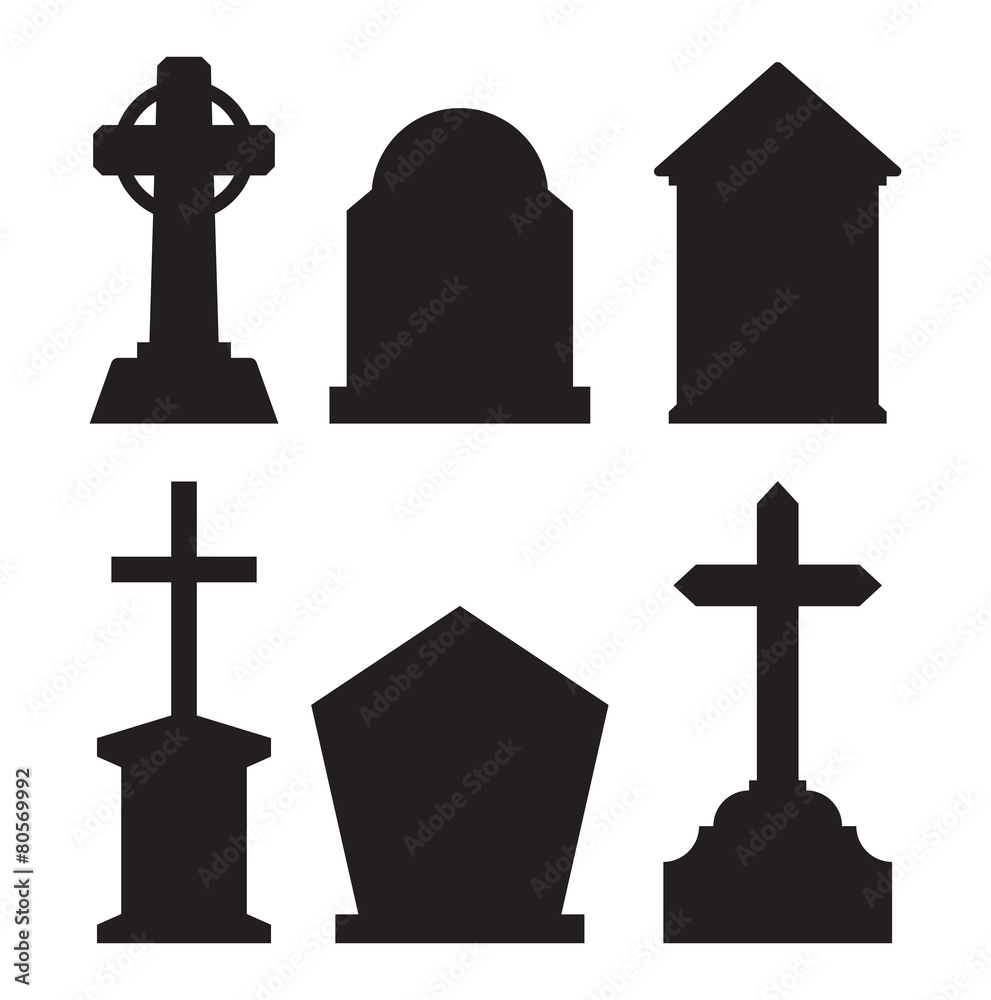 Headstone Vector