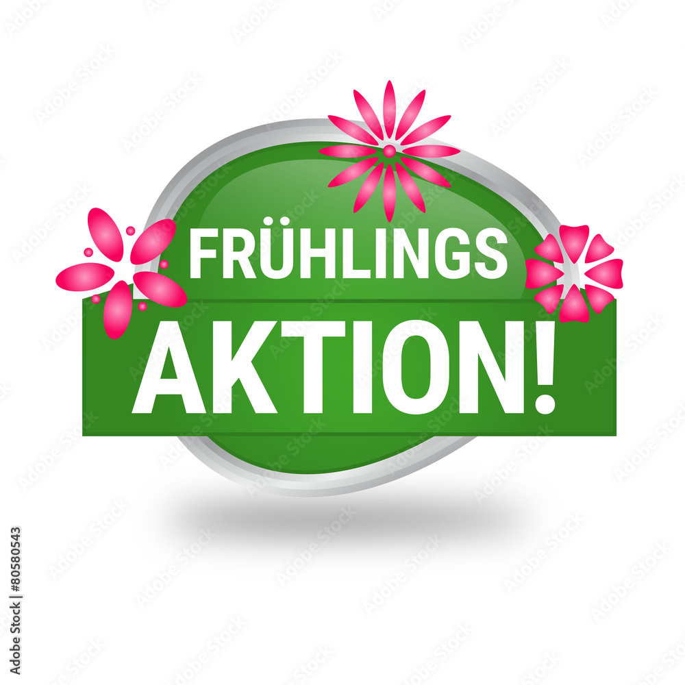 Icon Frühling Aktion Rabatt Stock-Vektorgrafik | Adobe Stock