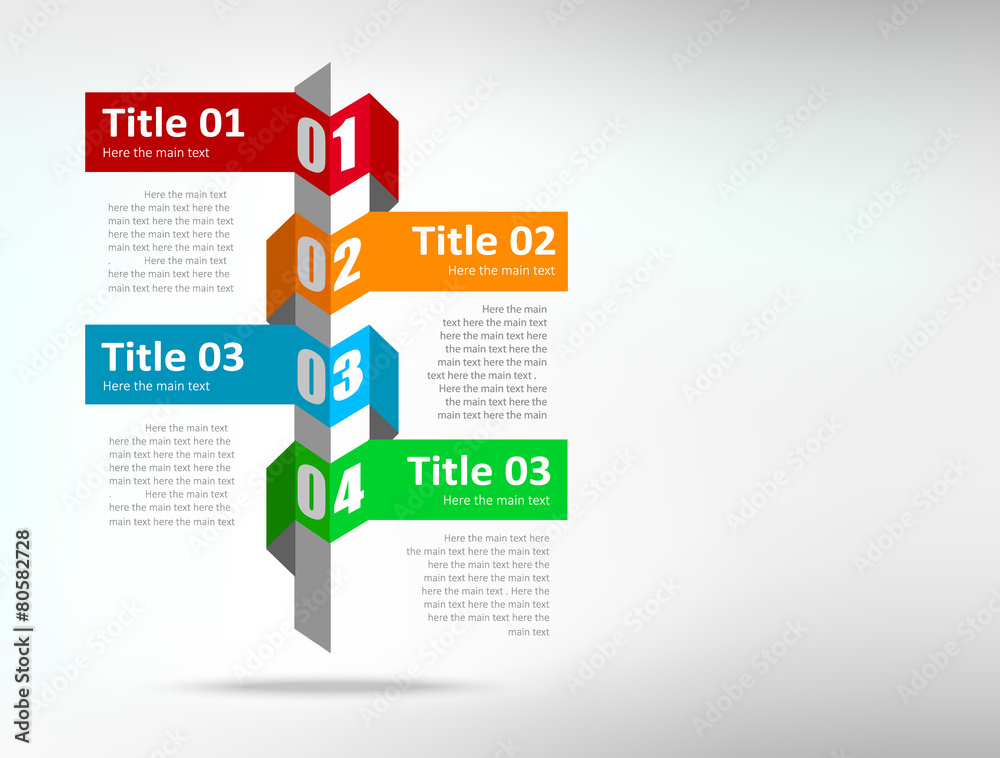 Pointer infographics Stock Vector | Adobe Stock