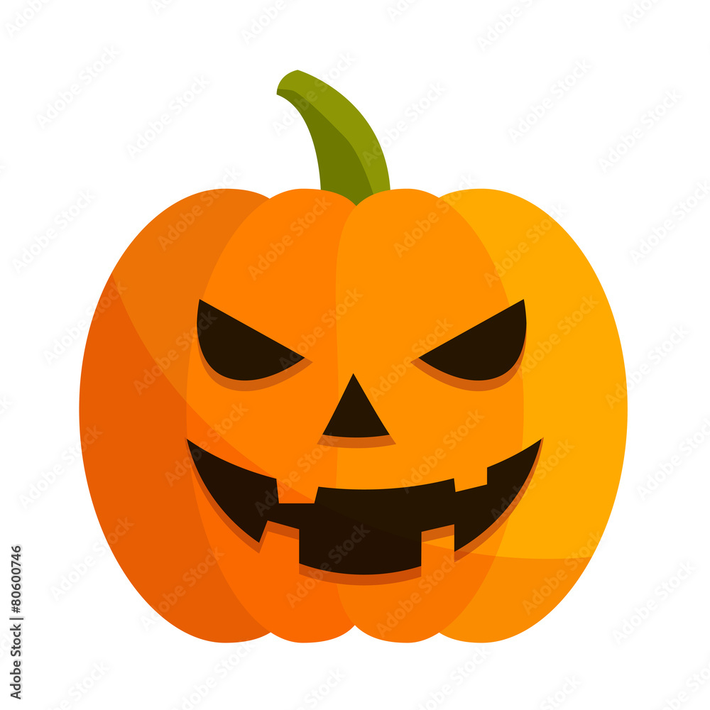Icono calabaza Halloween Stock Illustration | Adobe Stock