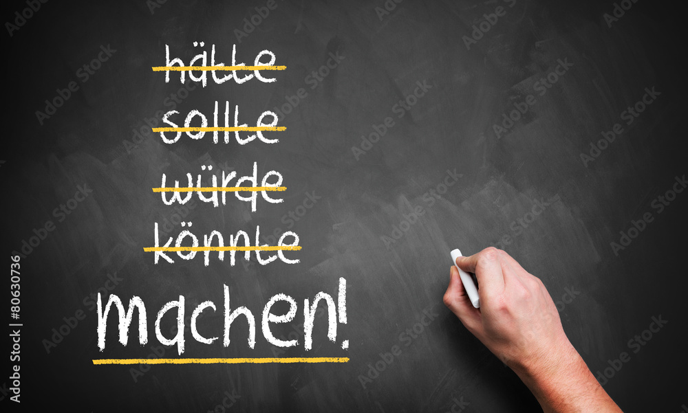 Einfach machen! Stock-Foto | Adobe Stock