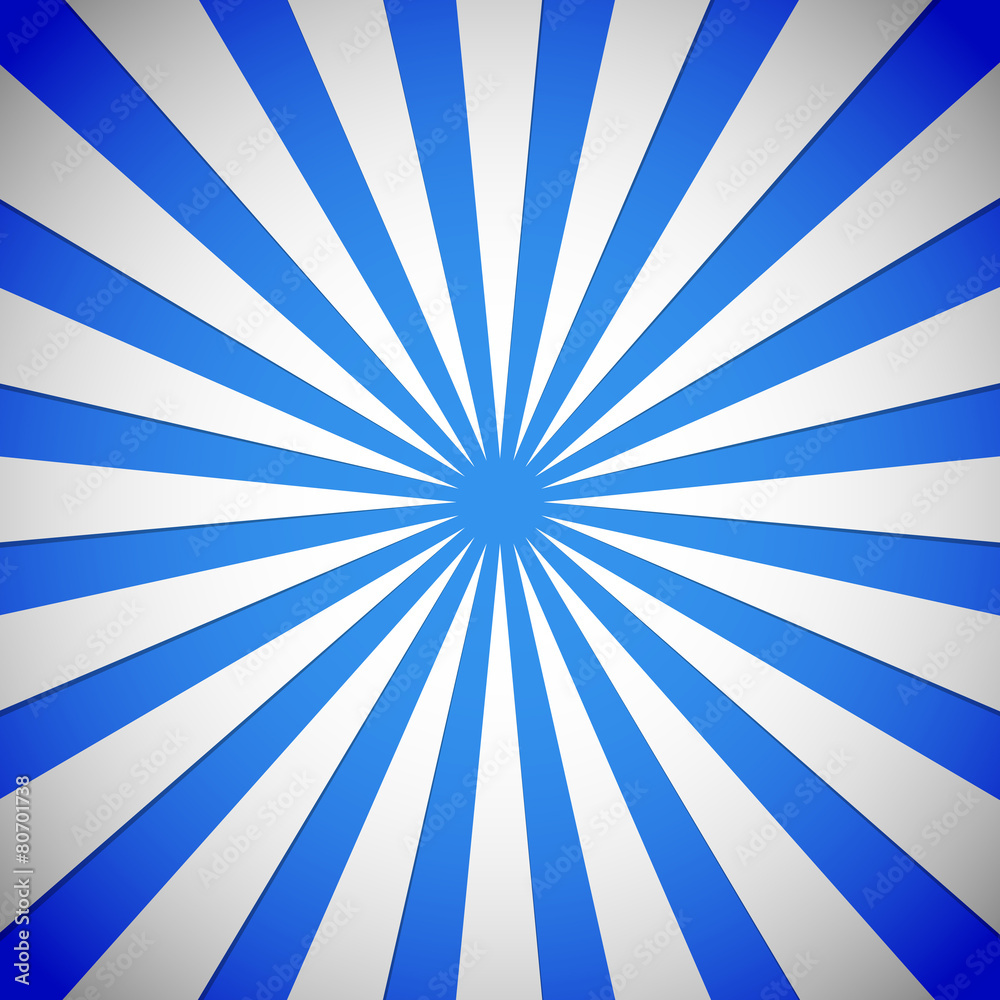 Blue Rays Vector
