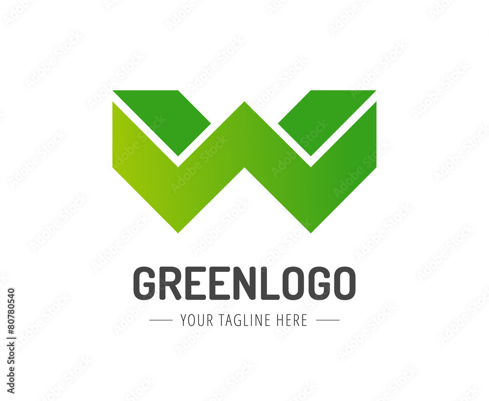 Abstract new vector logo template for branding and flat design Stock ...