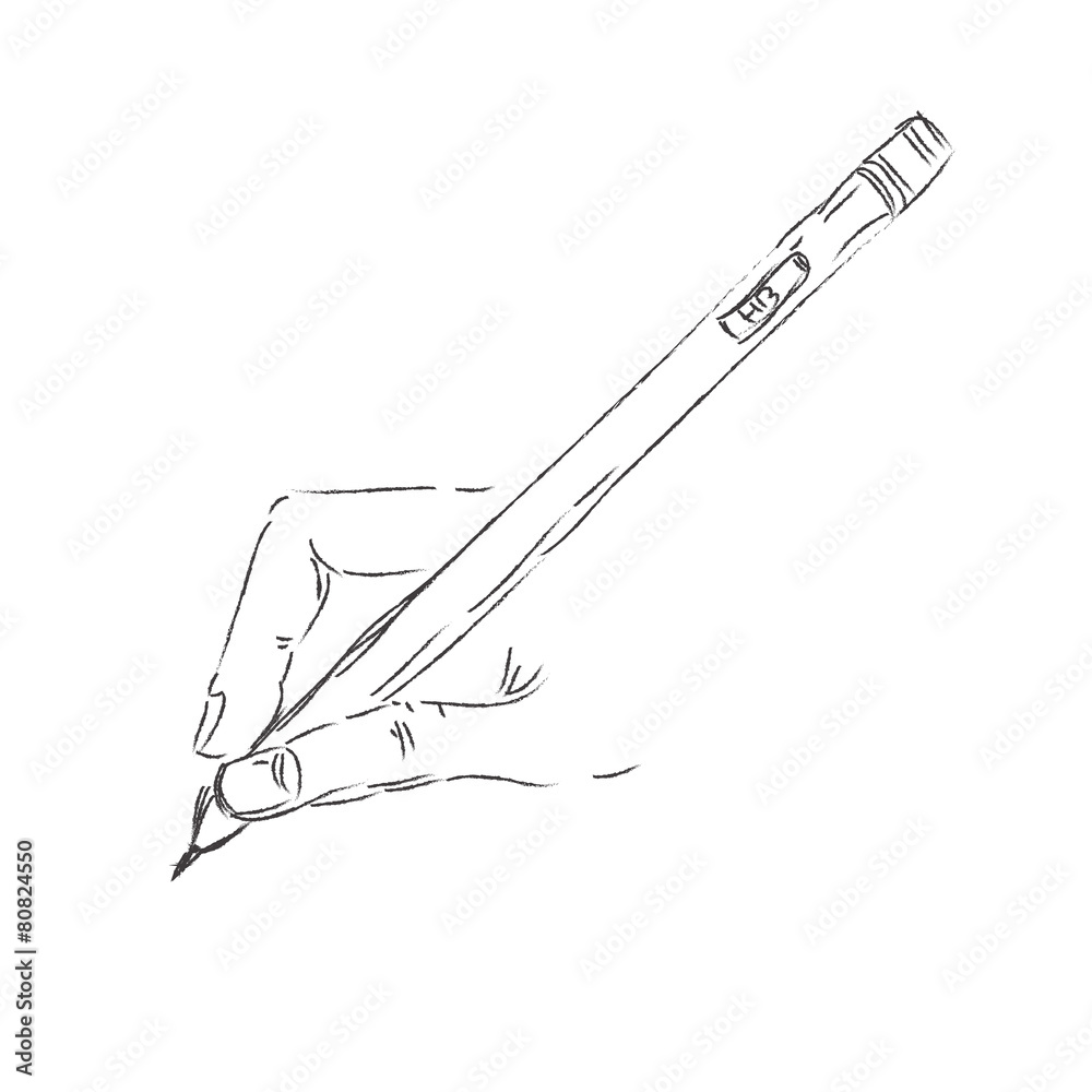 Hand Drawing Speech Speak Vector Pen Icon Pencil Stock Vector hand-drawing-speech-speak-vector-pen-icon-pencil-stock-vector