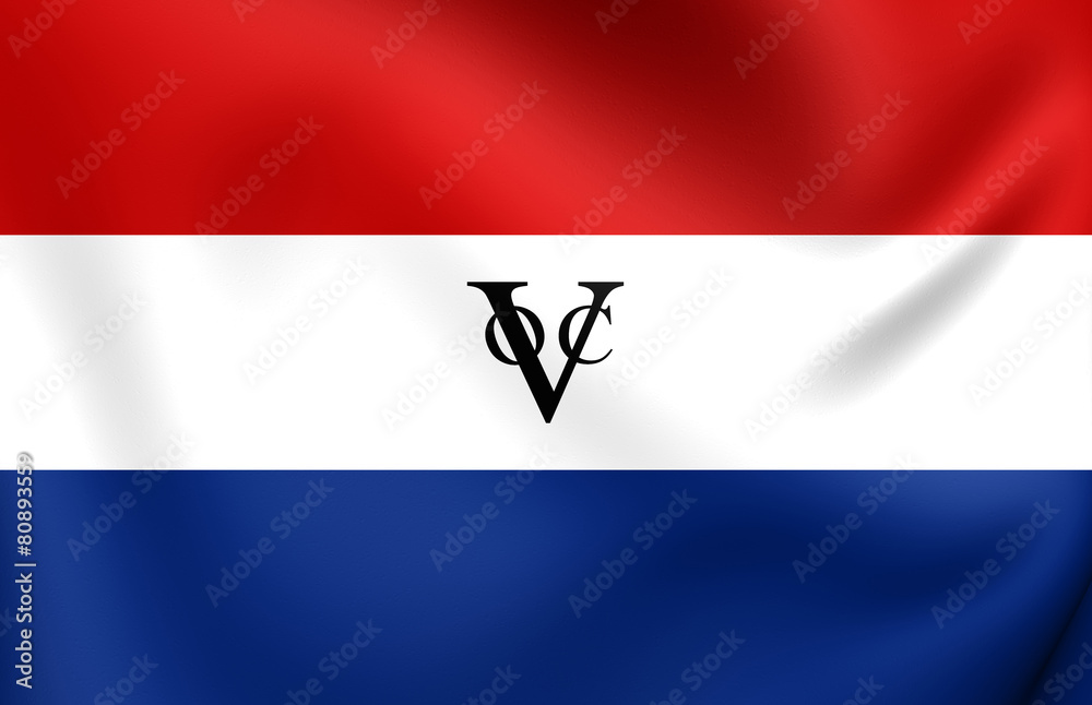 Flag of Dutch East India Company Stock Illustration | Adobe Stock