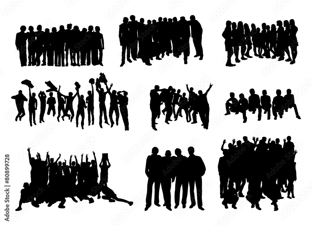 people set 2 Stock Vector | Adobe Stock