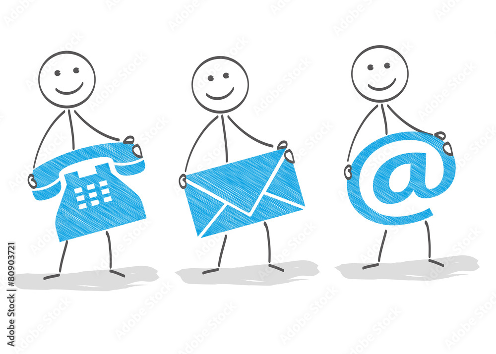 Kontakt Stock-Vektorgrafik | Adobe Stock