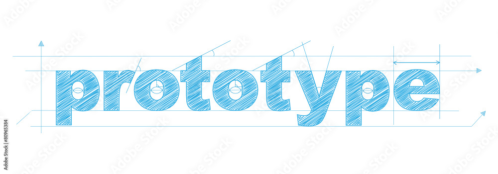 PROTOTYPE icon (creativity innovation business ideas) Stock Vector ...