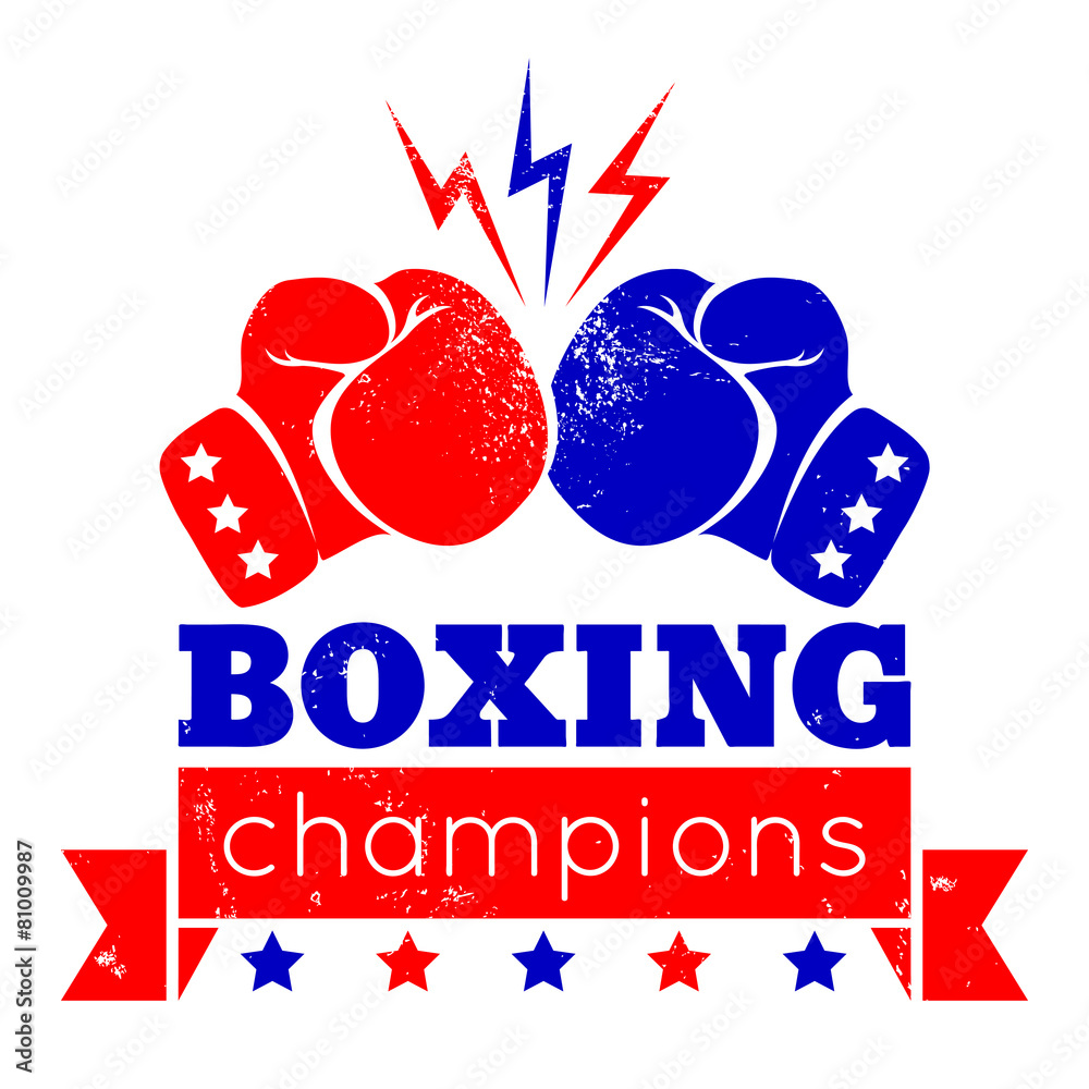 logo for a boxing Stock Vector | Adobe Stock